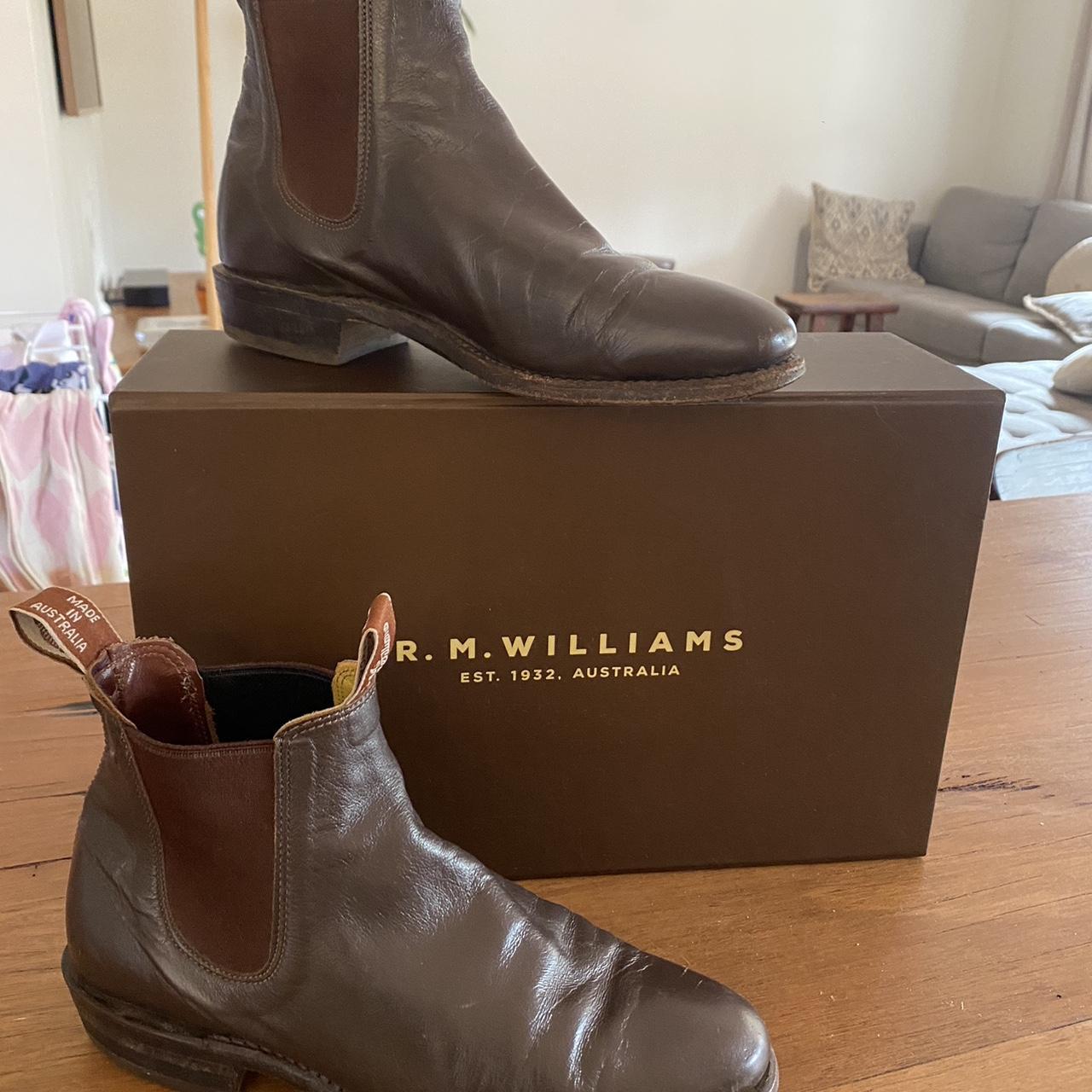 RM William Adelaide Boot Chestnut Soft Kangaroo... - Depop