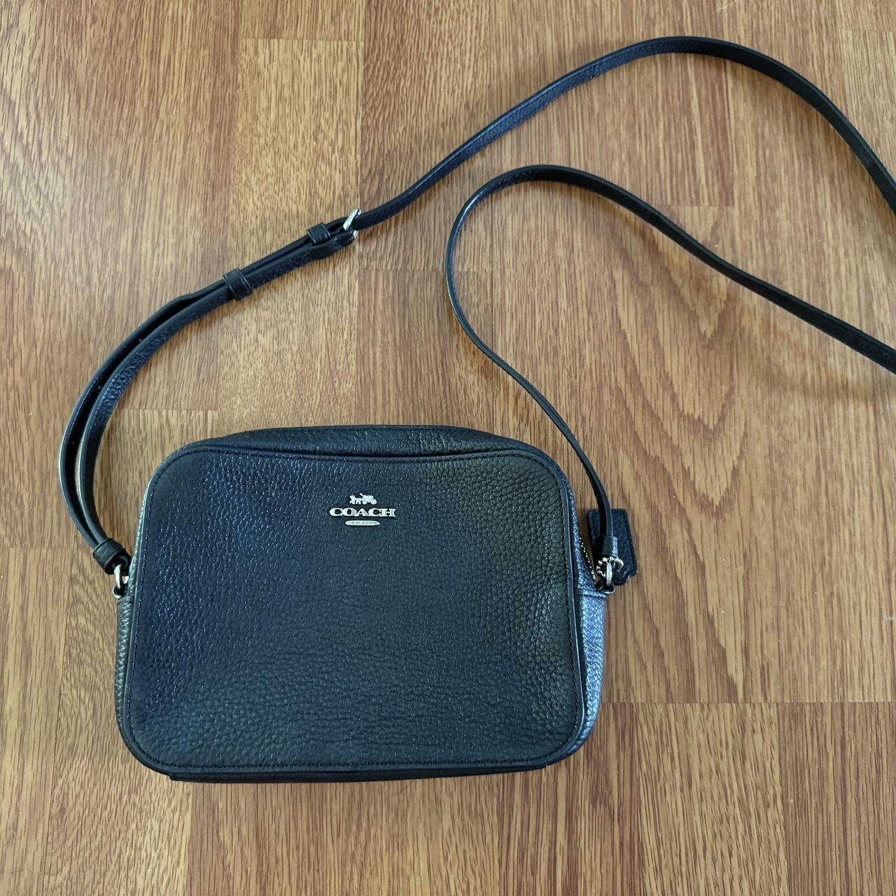 Black coach outlet bag #black purse #coachoutlet - Depop