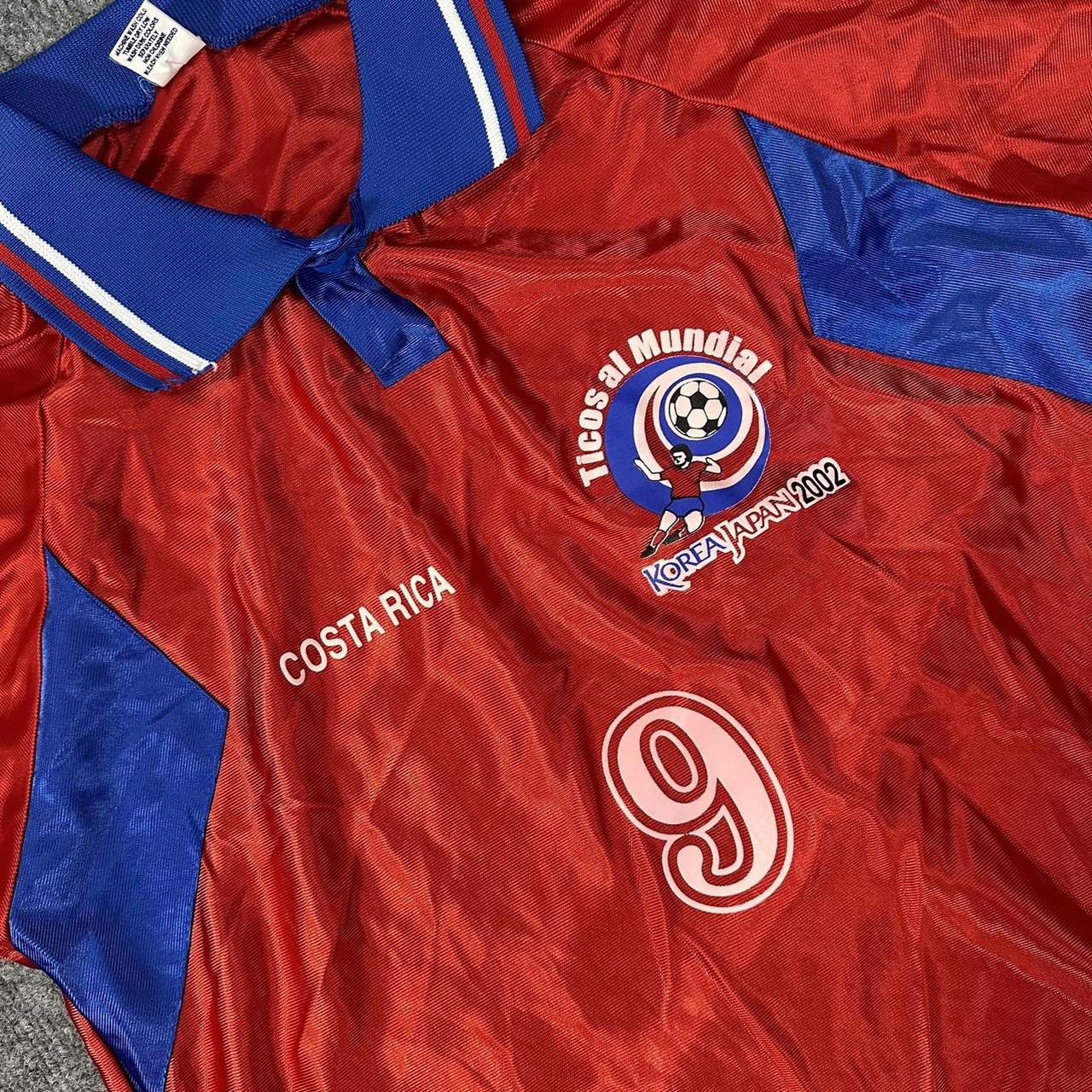 Costa Rica 2002 Korea Japan World Cup Soccer Jersey... - Depop