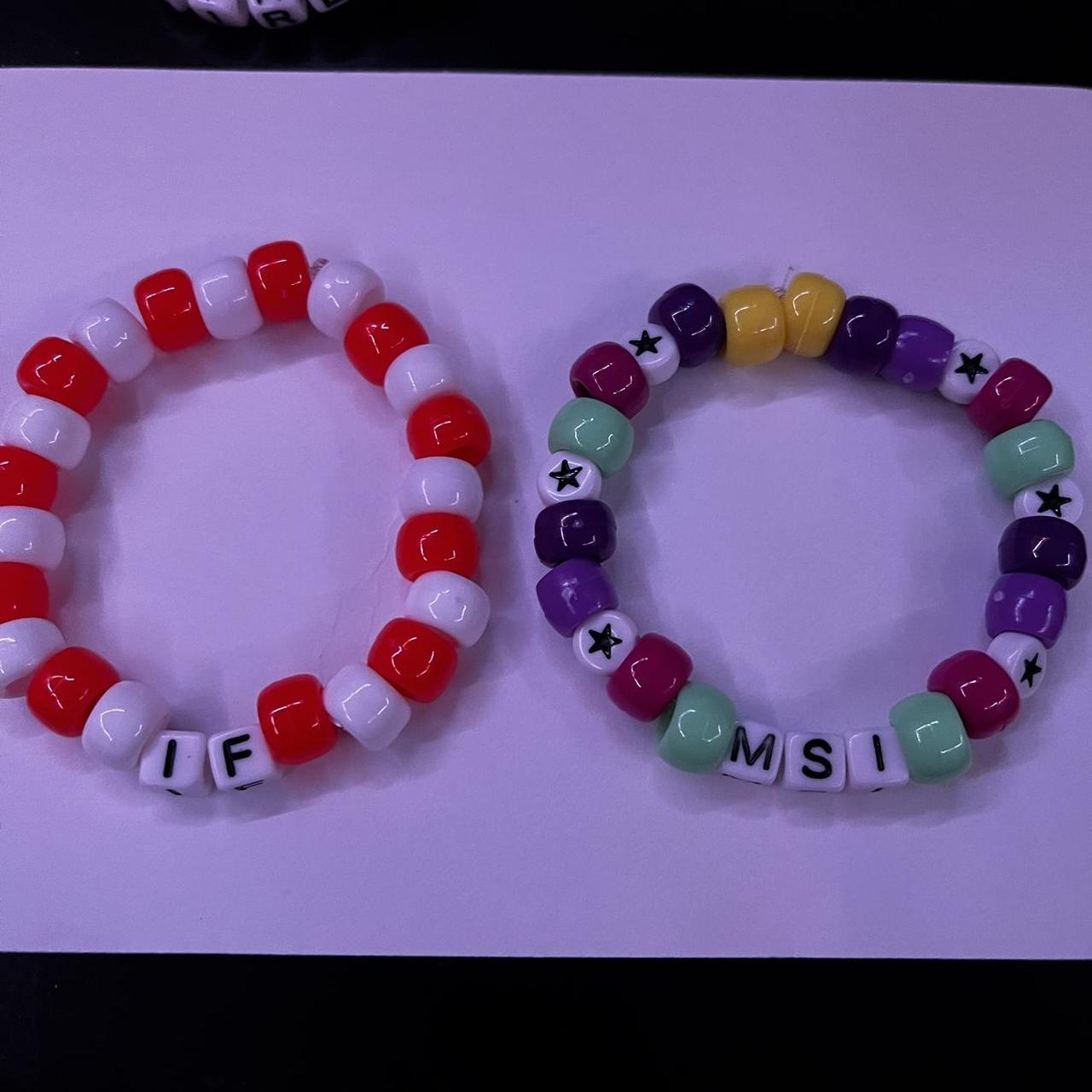 Handmade Mindless Self Indulgence bracelet - Depop