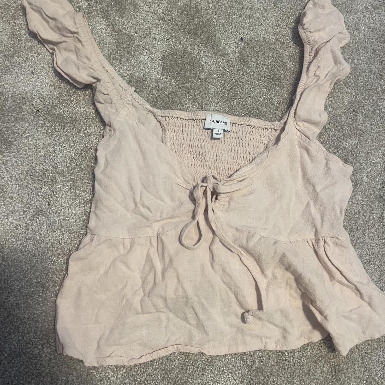 Pink pacsun tank top! Cropped and flowy, super cute... | Depop