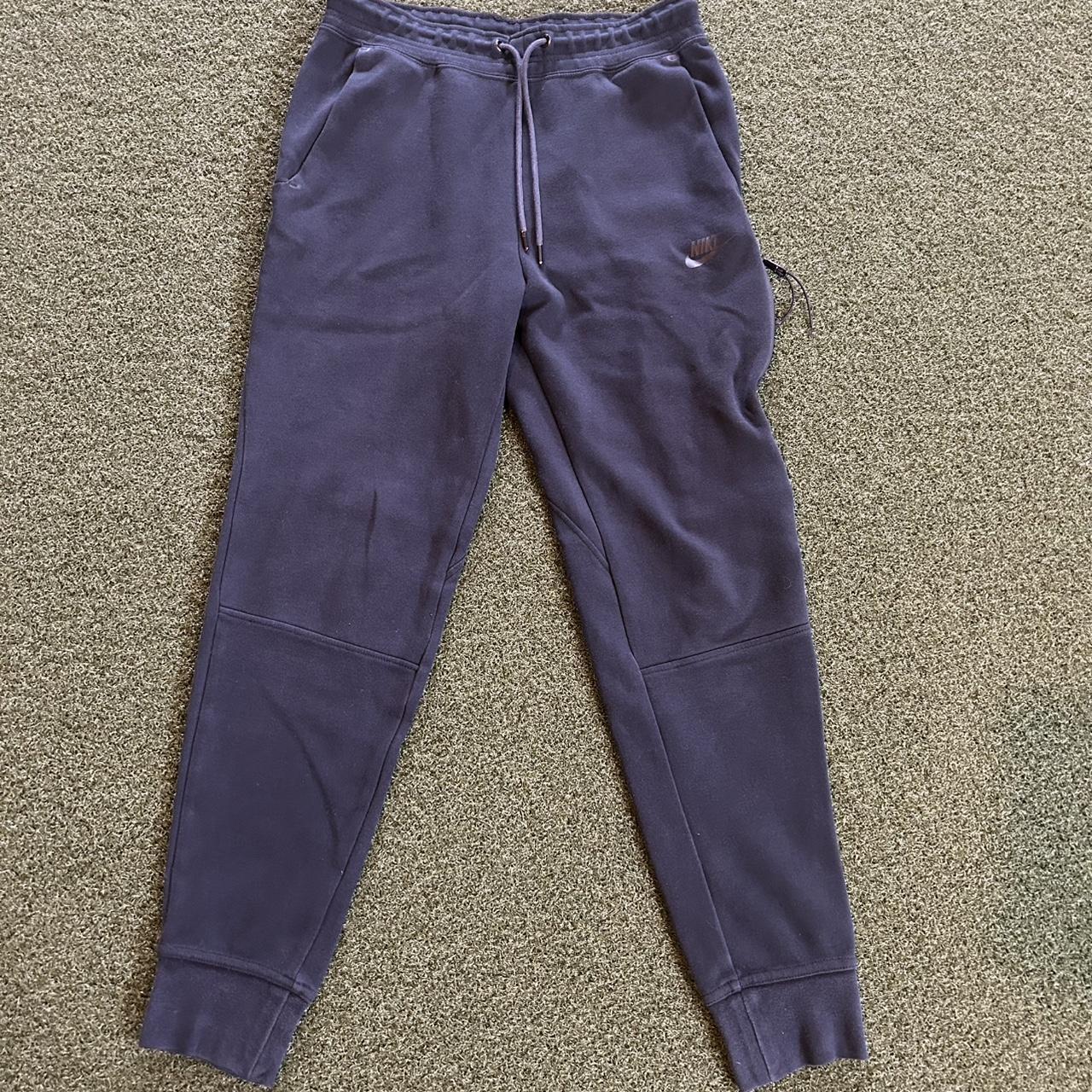 black nike tech pants size men’s small | Depop