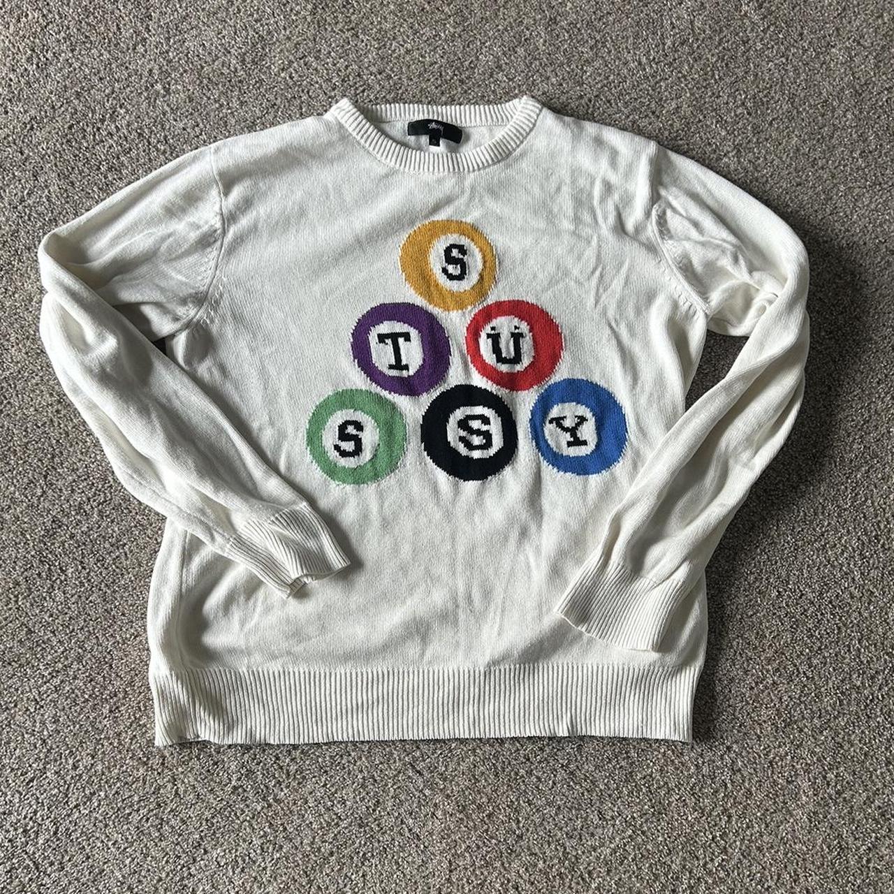Stussy 8 ball fleece size xl #stussy #streetwear #8ball - Depop
