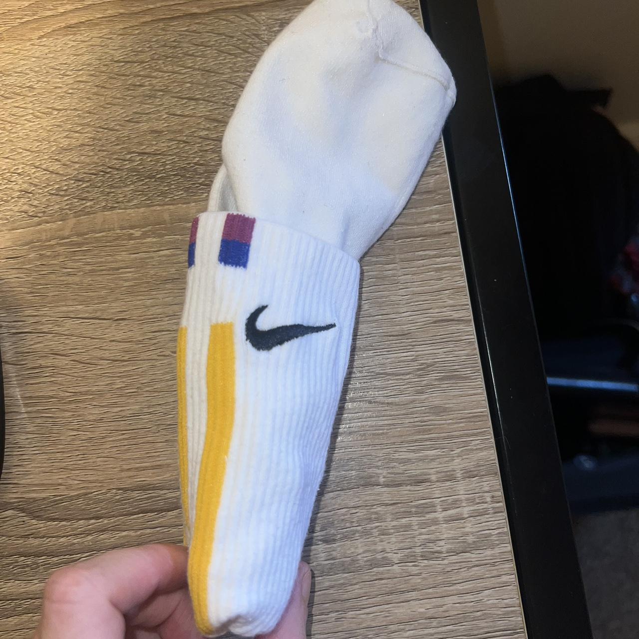 6 pairs of Nike socks 2 pairs are unworn and the... - Depop