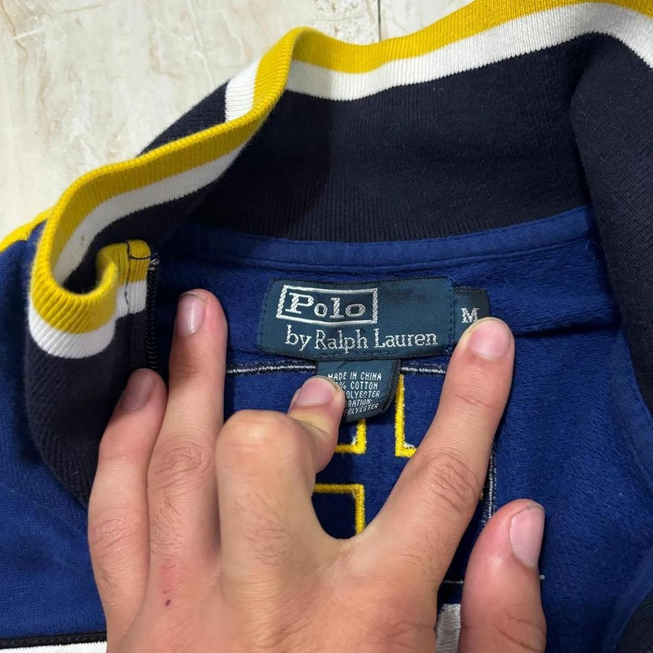 Polo Ralph Lauren Sweden Track Zip Up Jacket, Sweden... - Depop