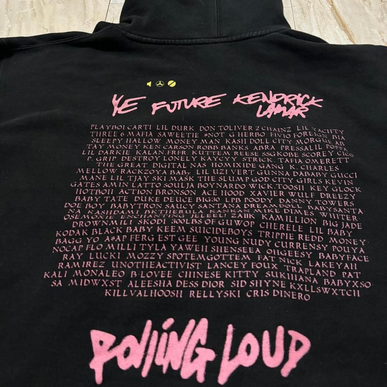 Rolling Loud 2022 Black Hoodie, Black Rolling Loud... - Depop