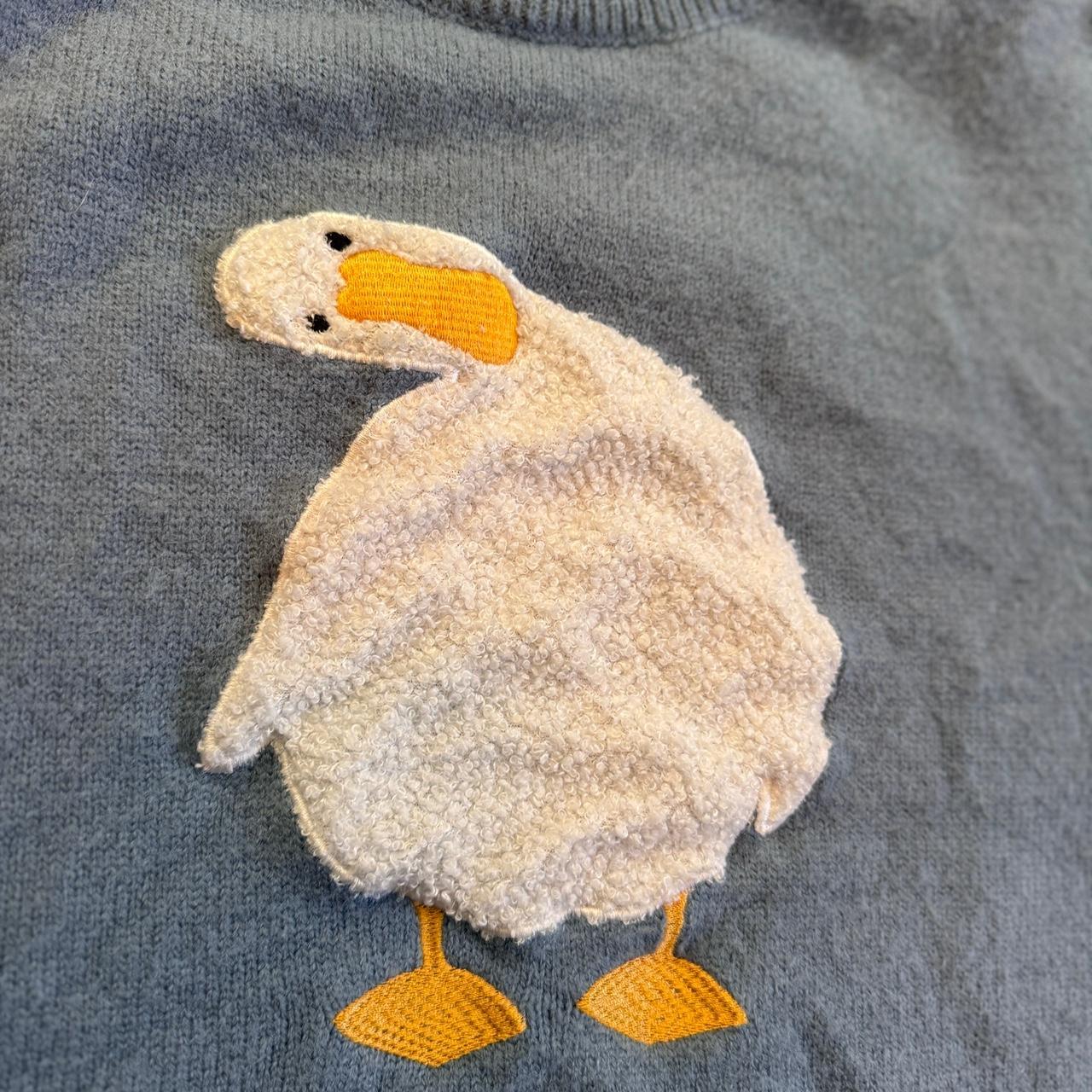 Aelfric Eden baby blue Murder Goose sweater 🍄... | Depop