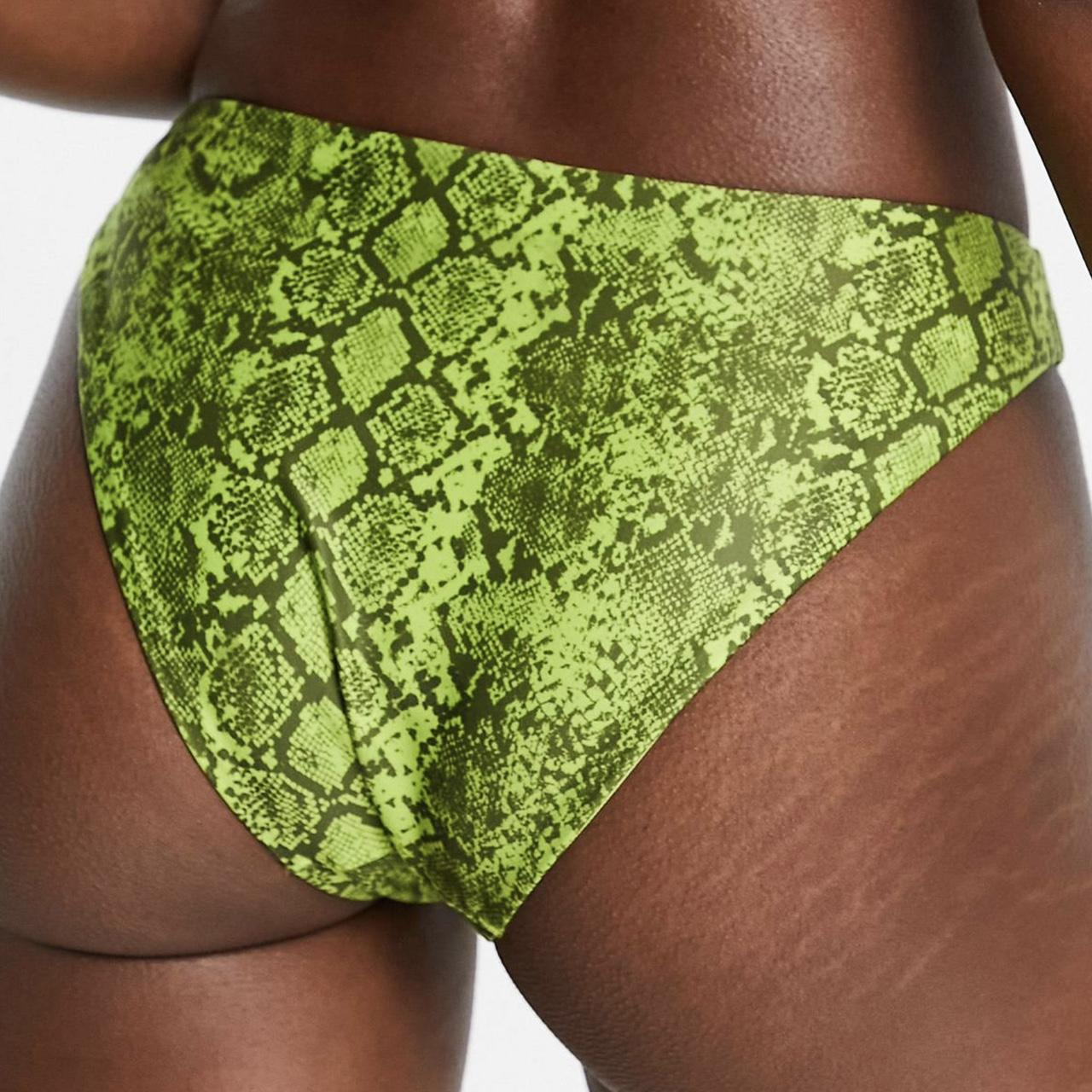 WEEKDAY snake pythons snakes python lime green neon... - Depop