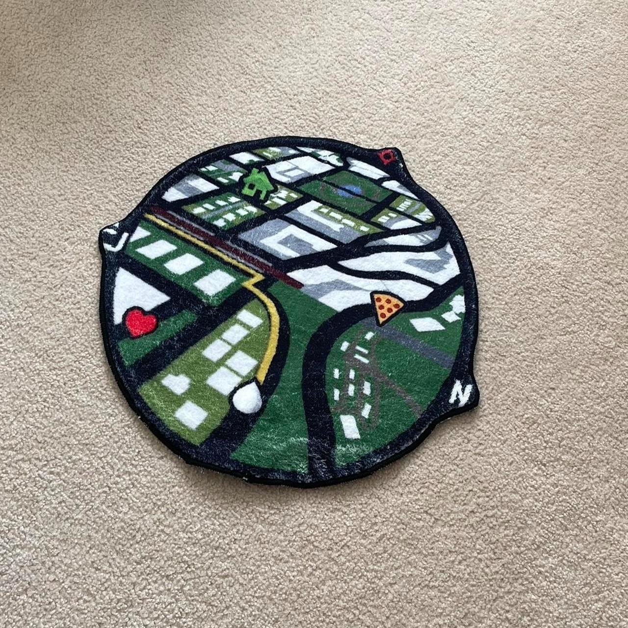 GTA San Andreas MAP Printed Rug Printed on plush... - Depop