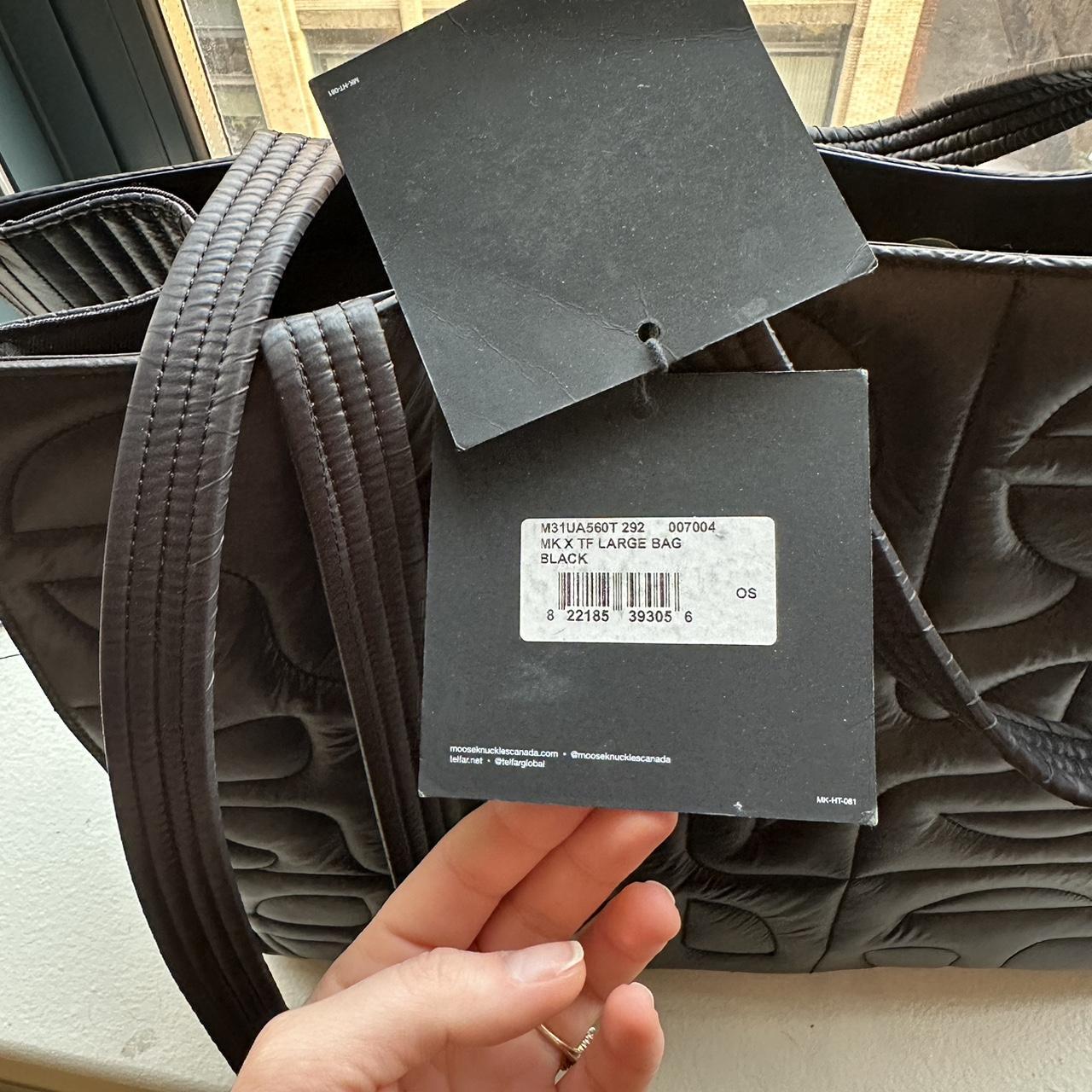 Telfar x Moose Knuckles monogram purse Tags still... - Depop