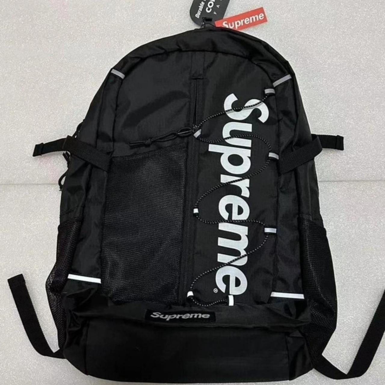 Supreme Backpack Black Brand New Casual Fashion... - Depop