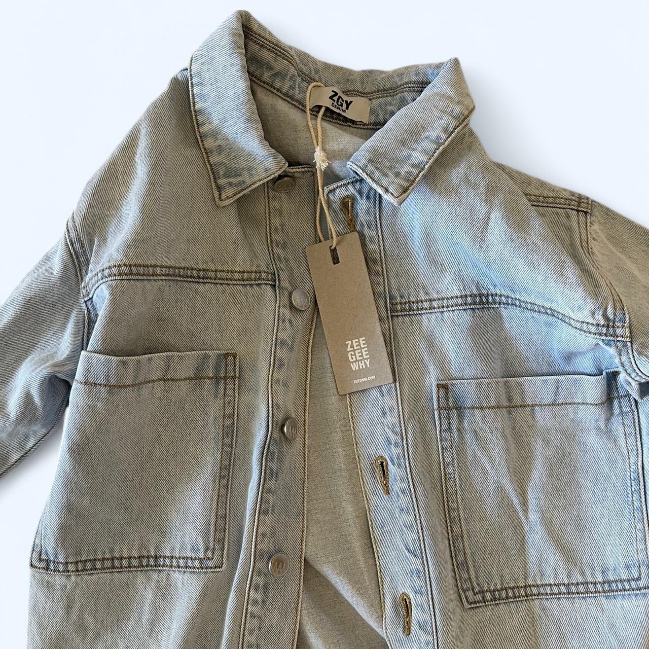 Zgy denim jacket | Depop