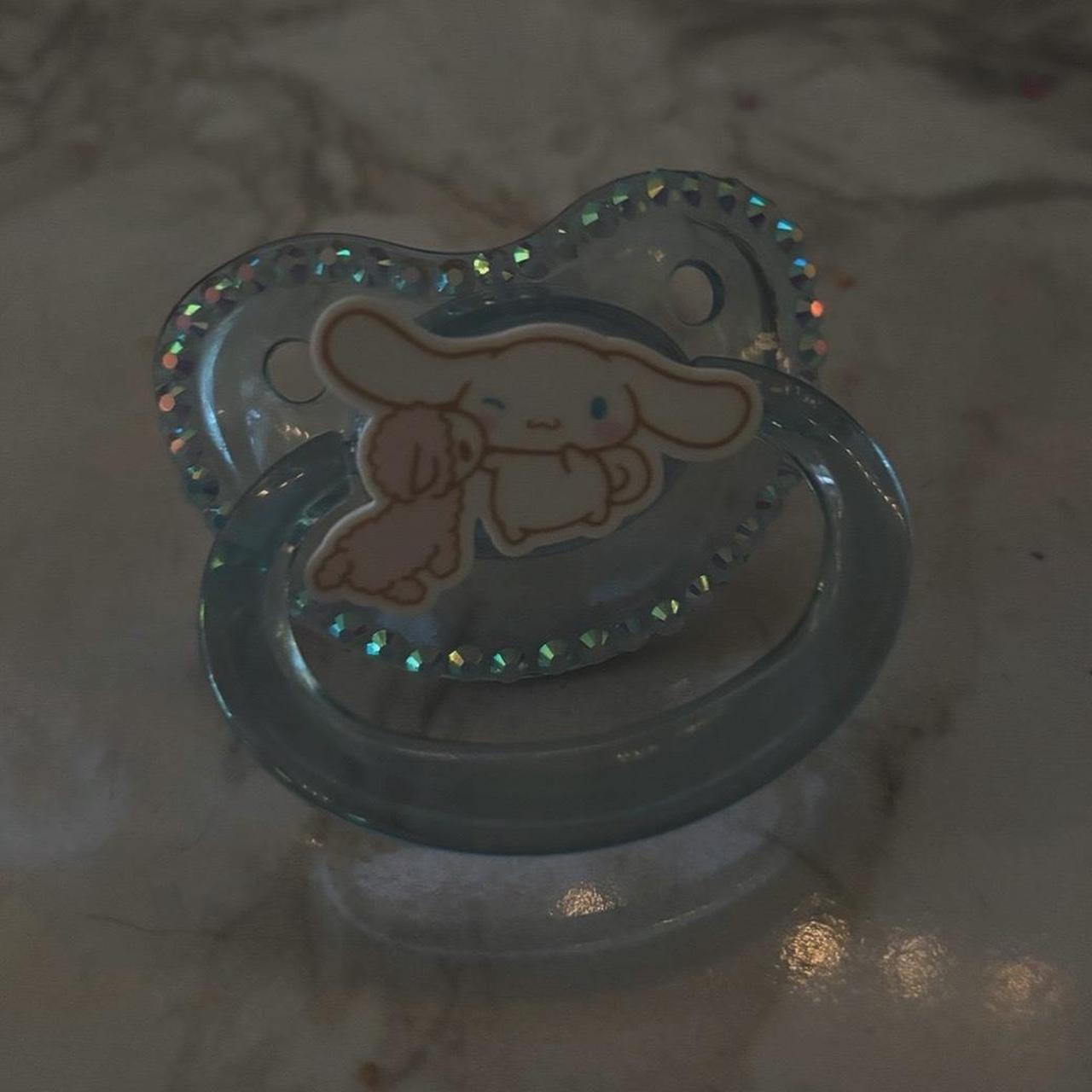 Cinnamoroll Blue and white pacifier #kawaii #sanrio... - Depop