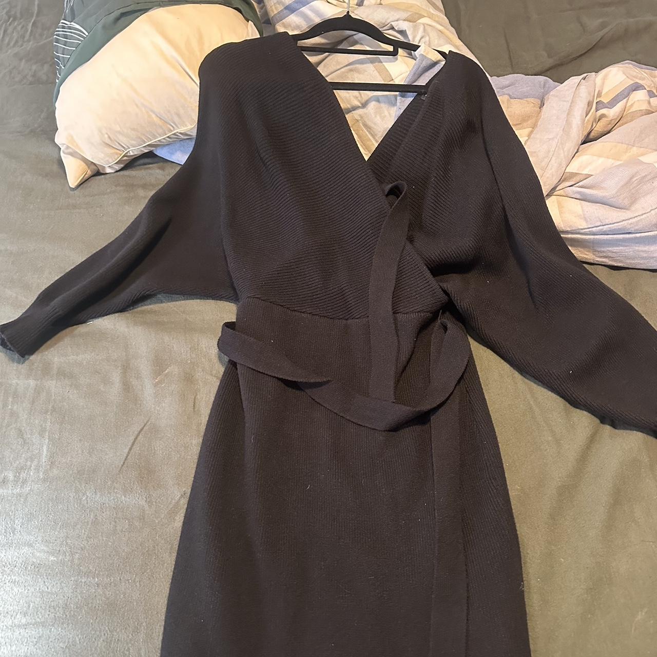 You and all midi winter wrap dress. Size 20 brand... - Depop