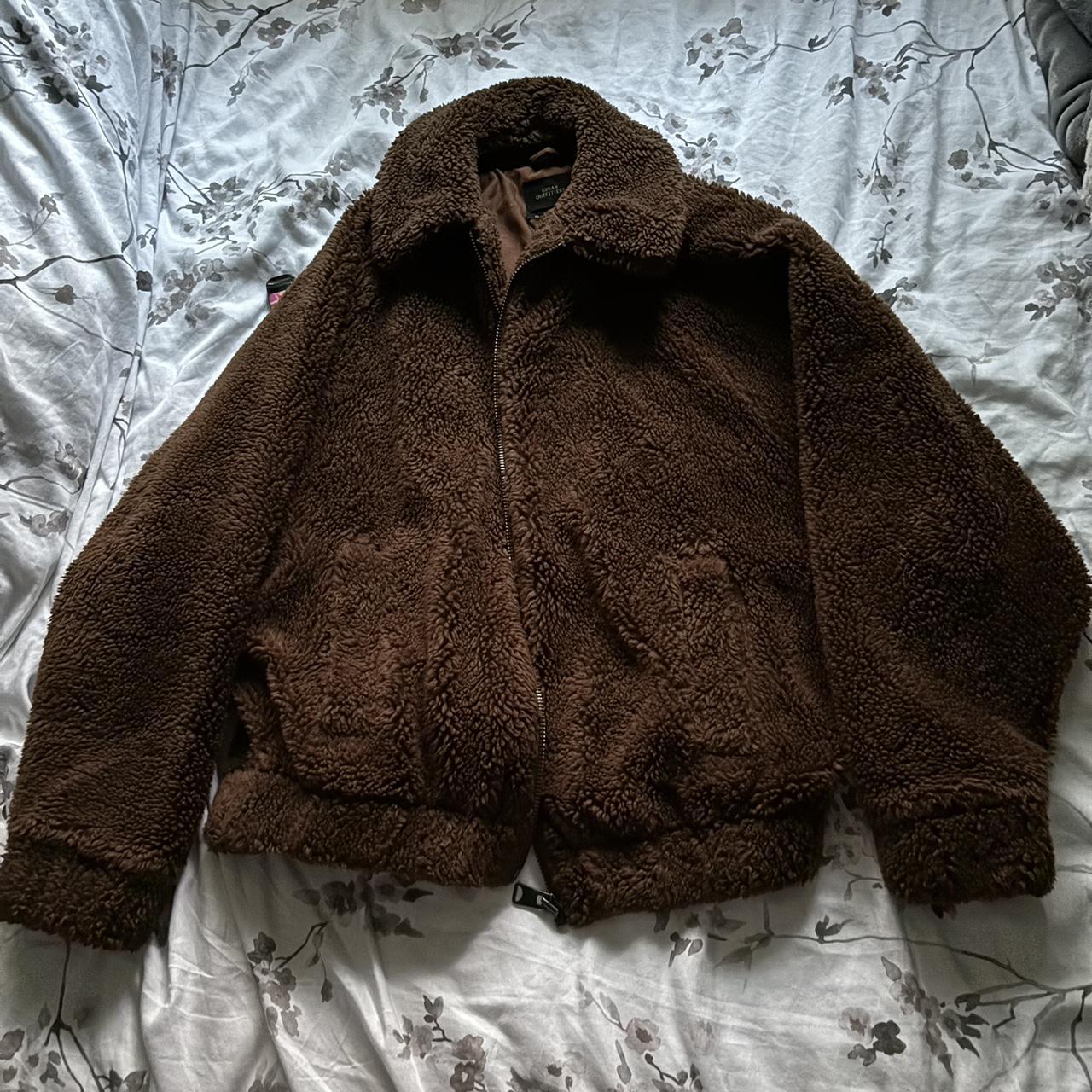Urban outfitters brown jacket - Depop