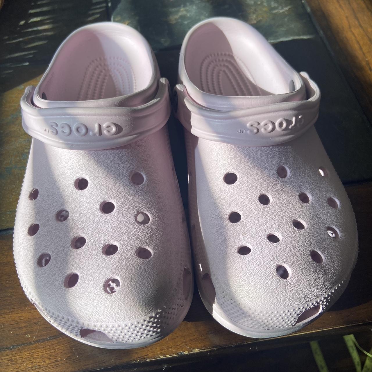 Pastel pink Crocs classic clog #crocs - Depop