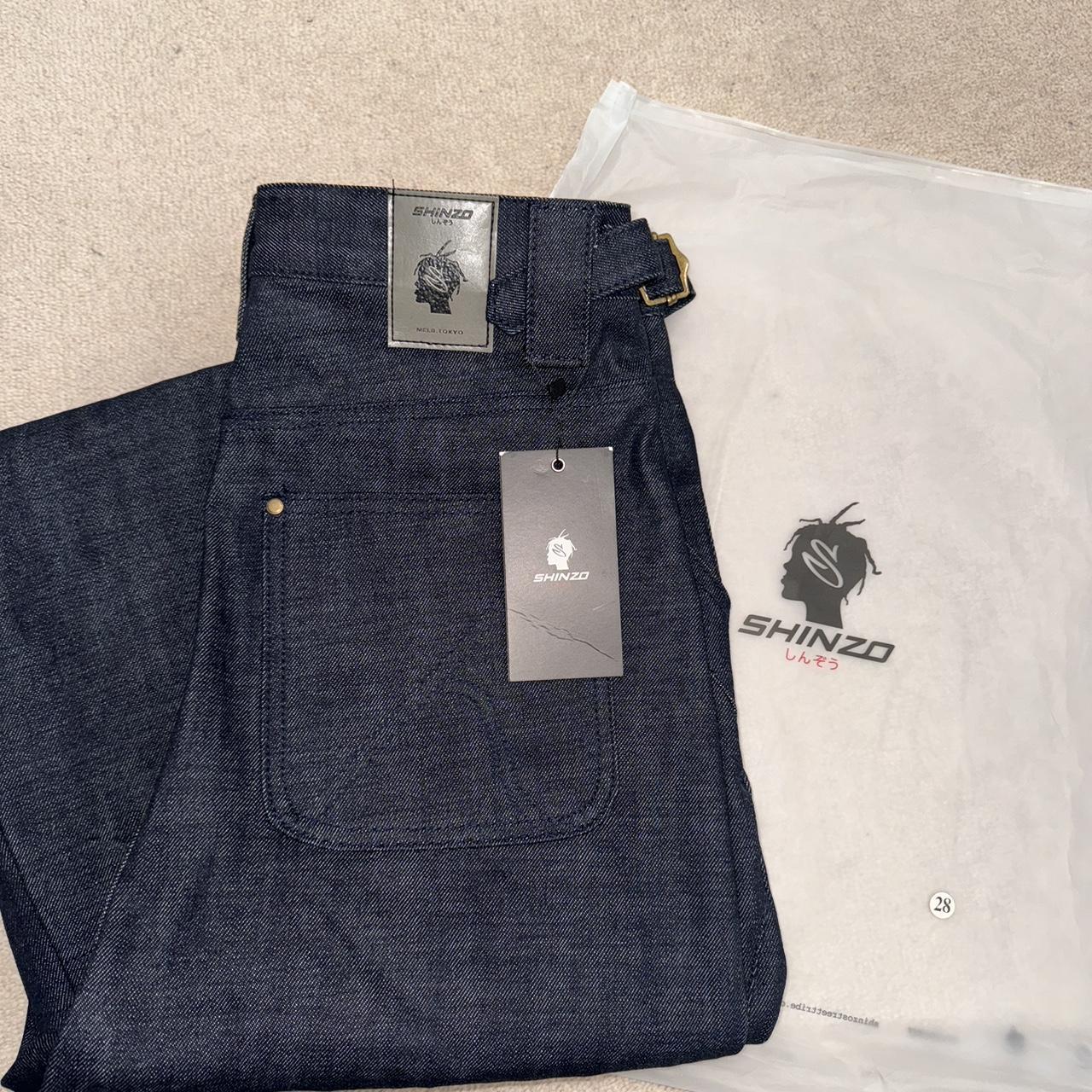 Selling Shinzo Okayama 15oz Raw Japanese Selvedge... - Depop