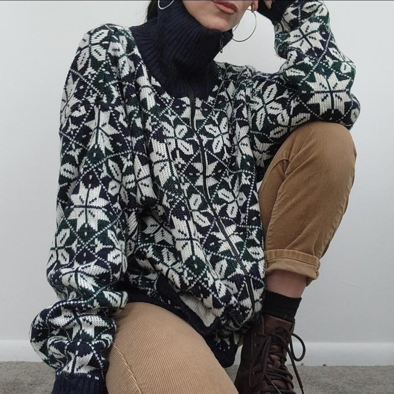 Vintage 90s Retro Alpine Grunge Cabincore Indie... - Depop