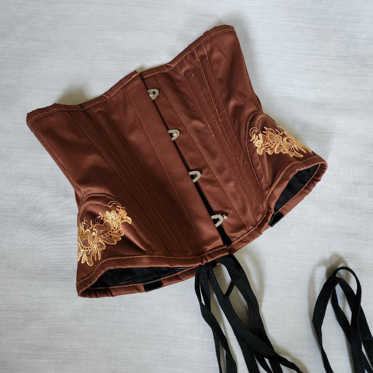 Women's Brown Corset | Depop