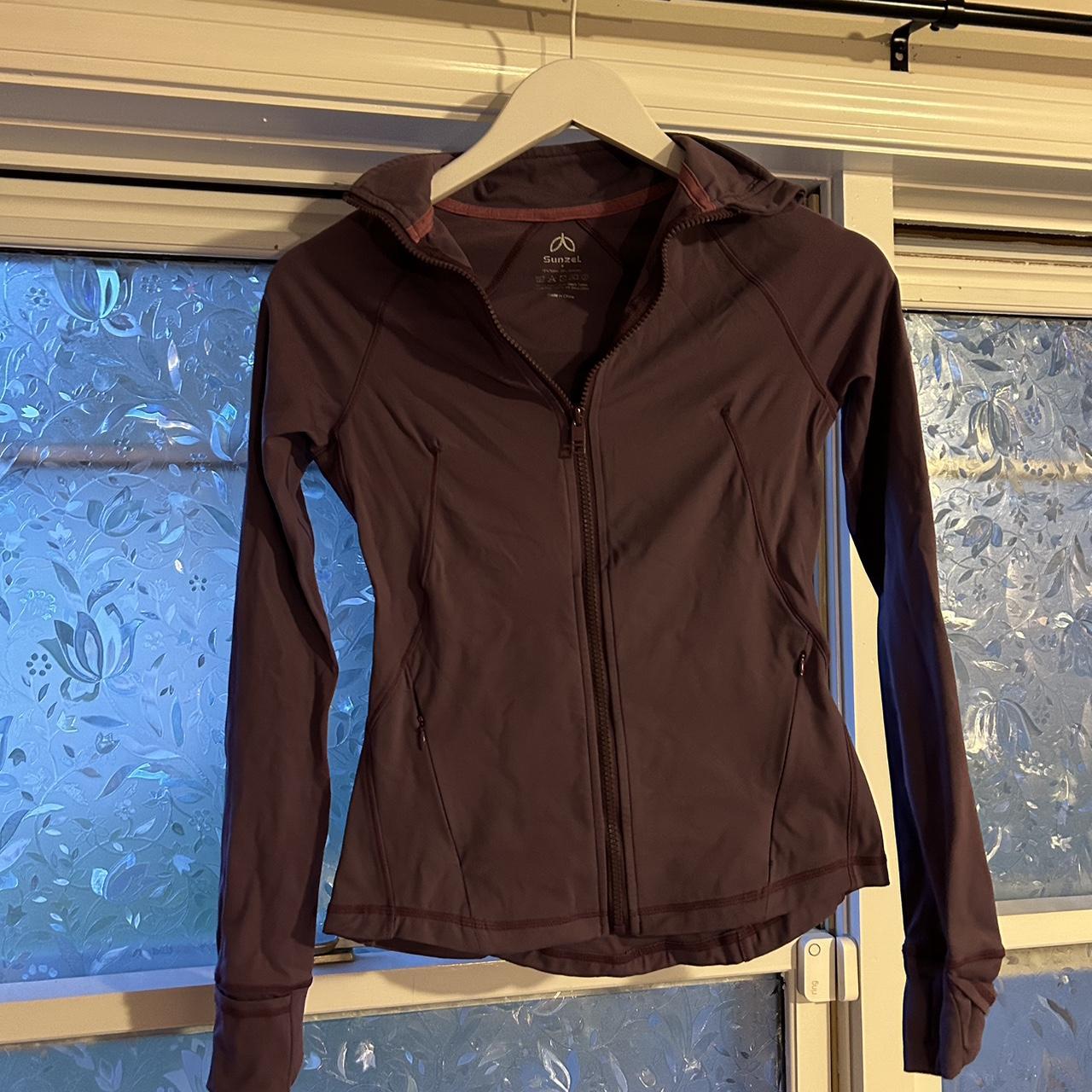 Purple bbl zip up jacket #activewear - Depop