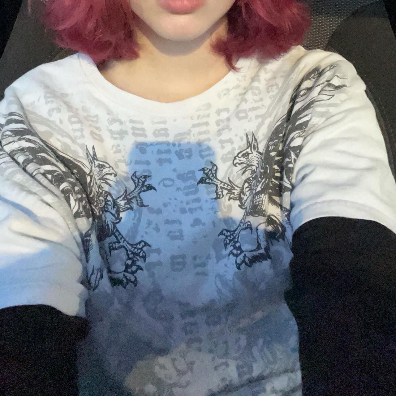 mens oversized alt tee shirt. #alt #bigtee - Depop