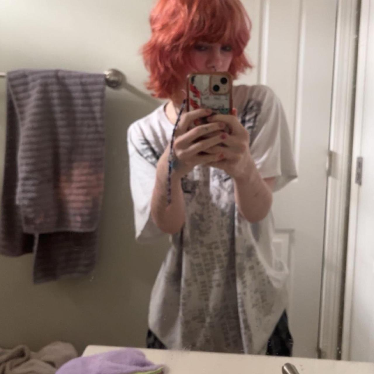 mens oversized alt tee shirt. #alt #bigtee - Depop