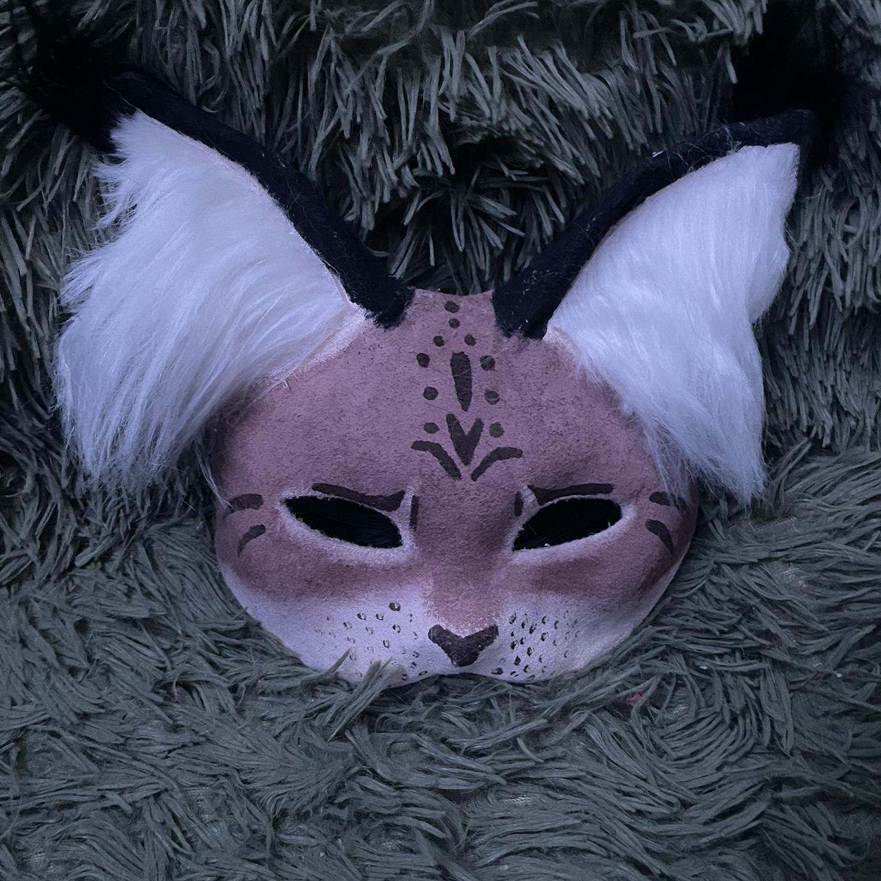 Lynx therian mask - HQ-MQ, fully lined. #therian... - Depop