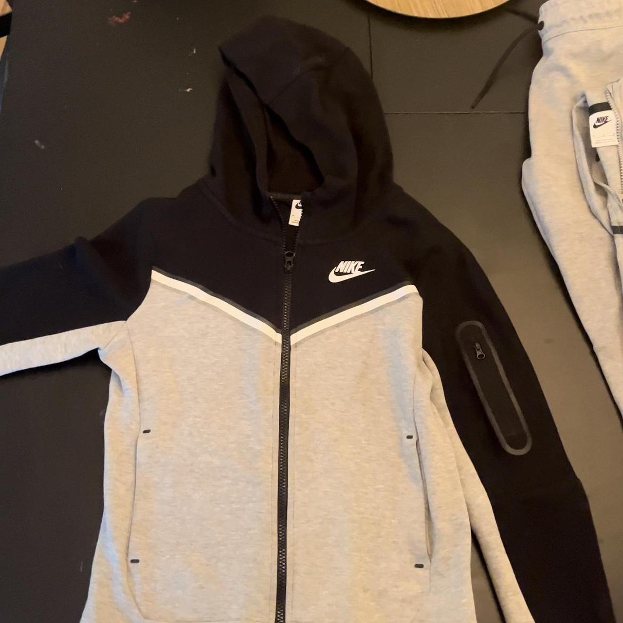 Kids Medium Nike Tech Jacket Only Lightly Used $7.99... - Depop