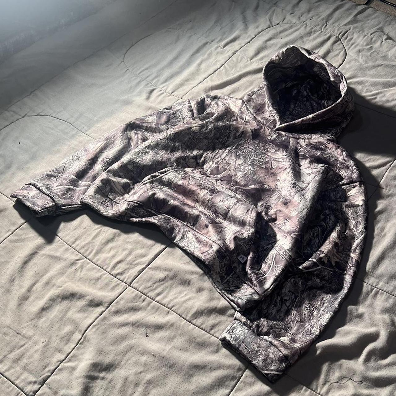 Akimbo Club Camo Hoodie 🏷️ Tagged - Medium... | Depop