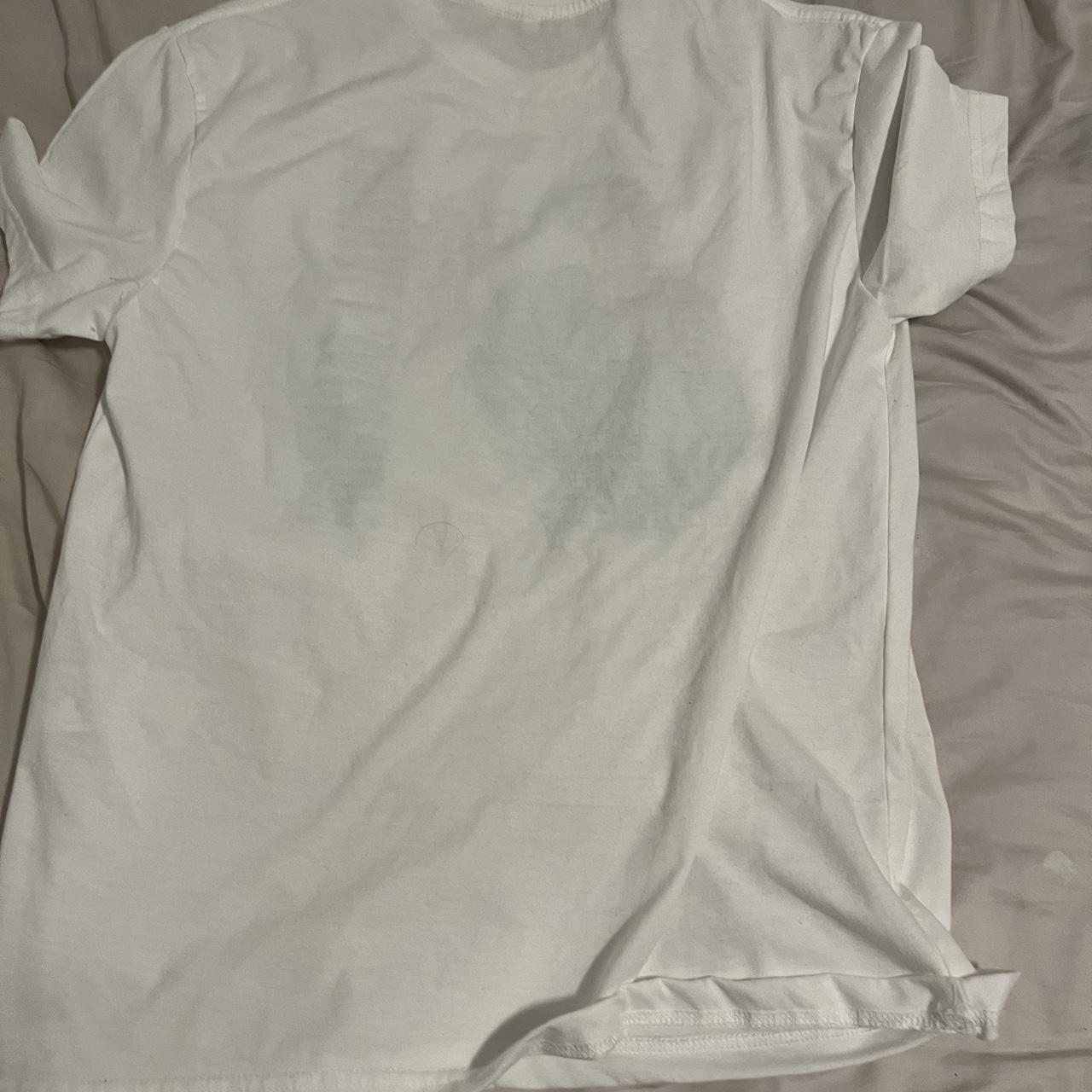 White Michael Jackson BAT t-shirt #MJ #Thriller | Depop