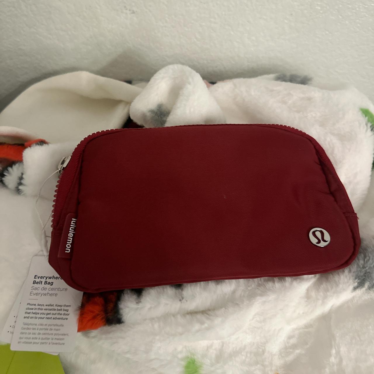 Brand new Maroon lululemon Beltbag #lulu #beltbag - Depop