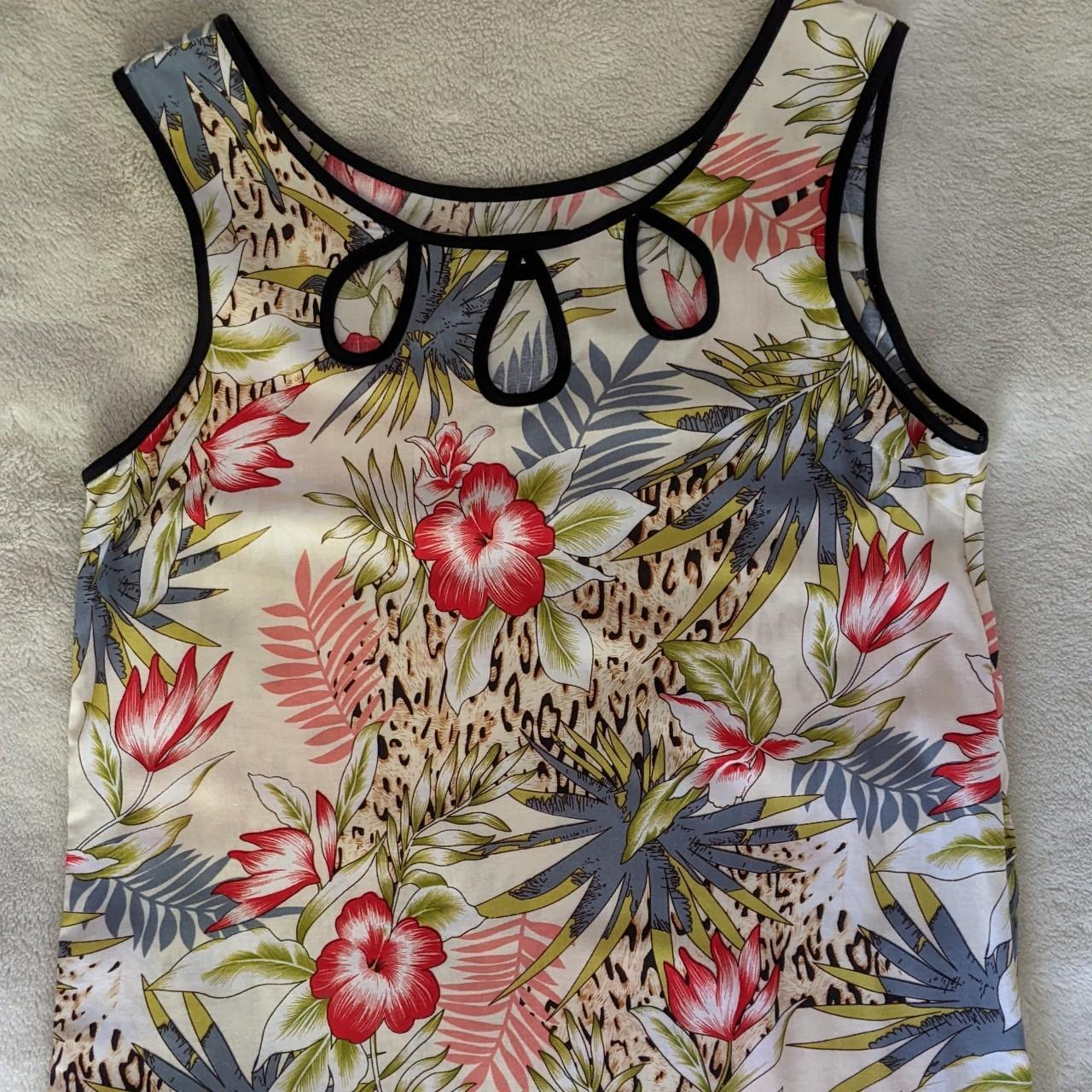 Dangerfield Revival viscose sleeveless blouse shirt,... | Depop