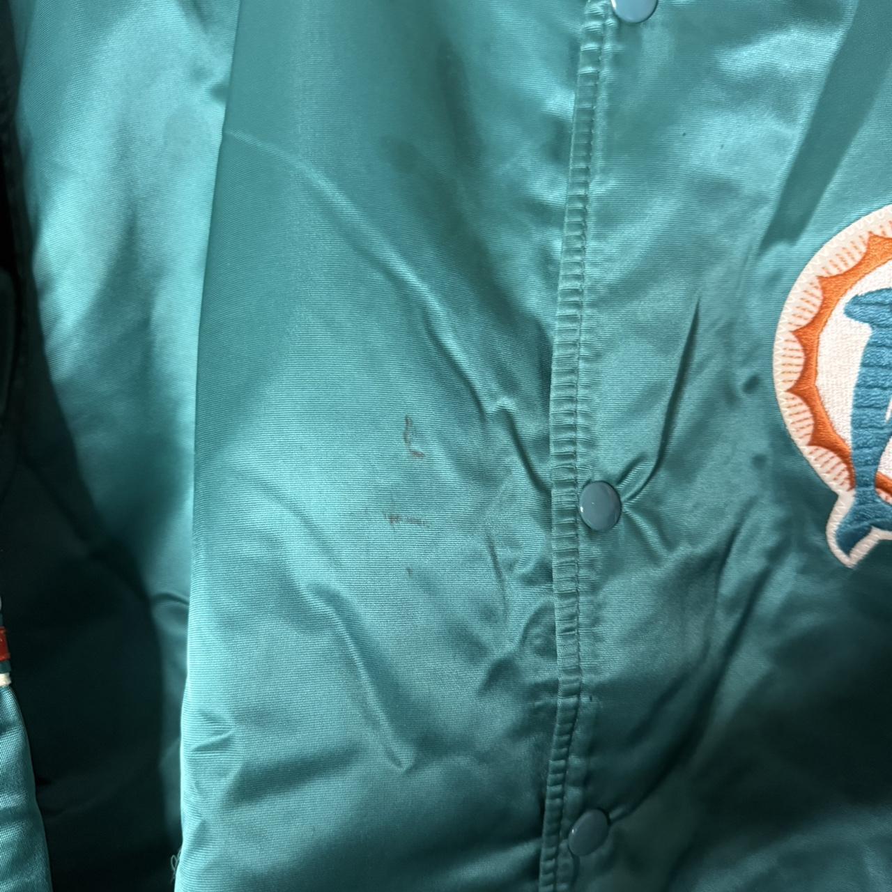 Vintage Starter Authentic Pro-Line NFL Miami... | Depop