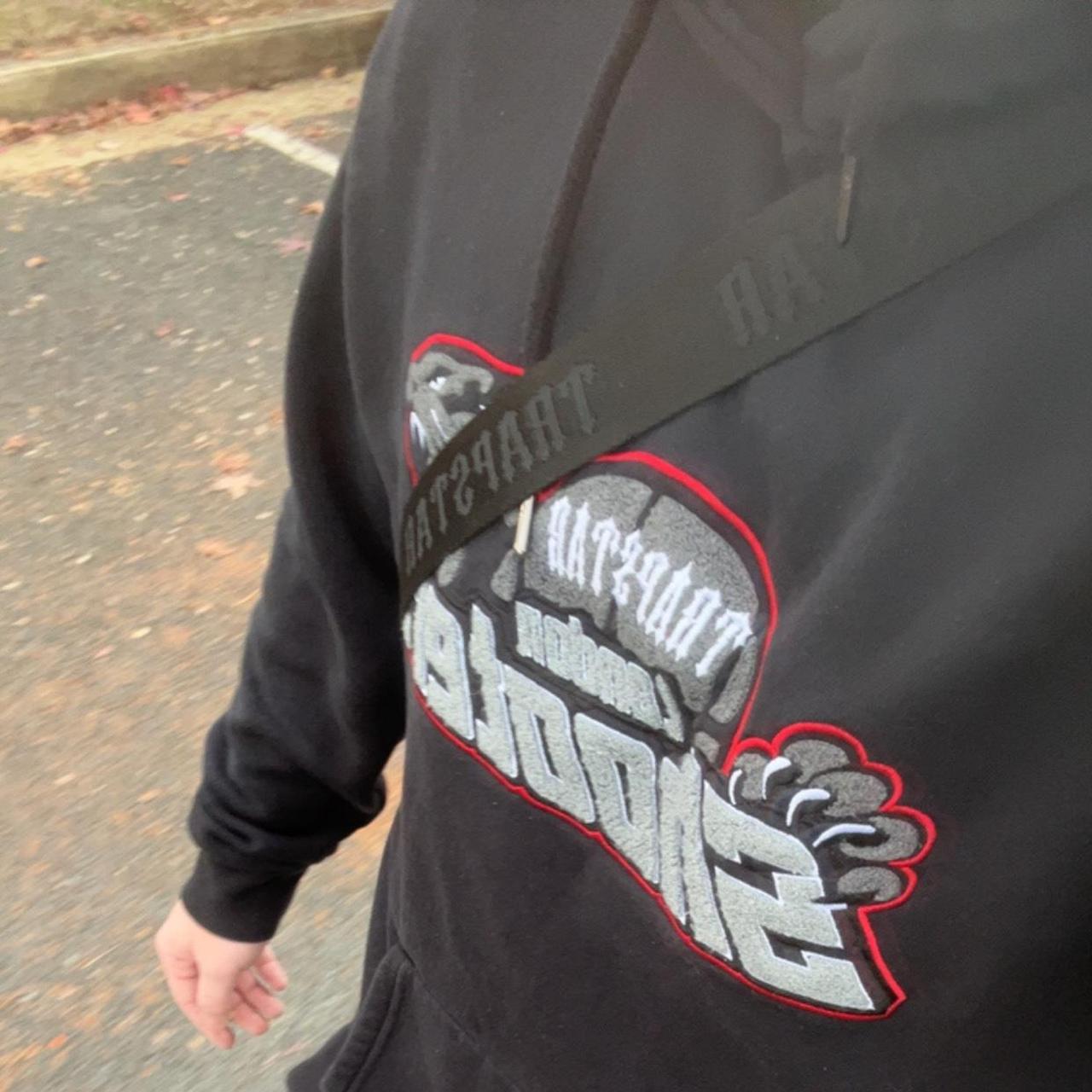 Trapstar shooters red and black - Depop