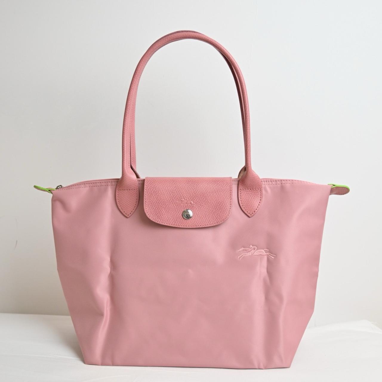 Longchamp Le Pliage large size pink bag Brand new,... - Depop