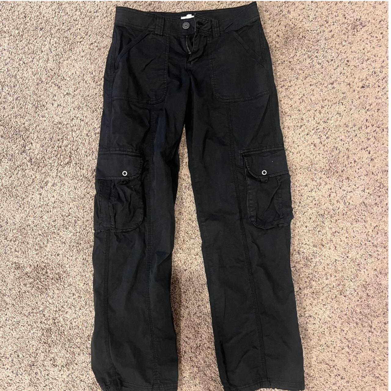 Garage Low Rise Black Cargo Pants. Repop, I wore... | Depop