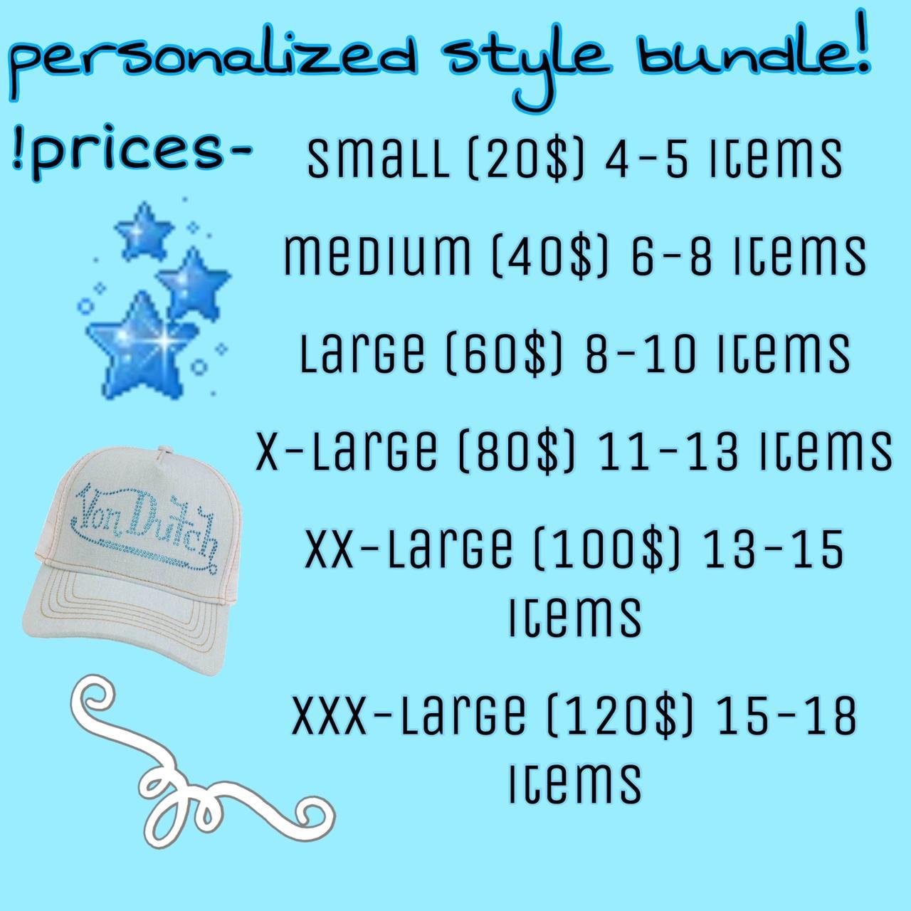 |🐾🩵| custom style bundle! (READ 3/3 SLIDES!!) S... | Depop