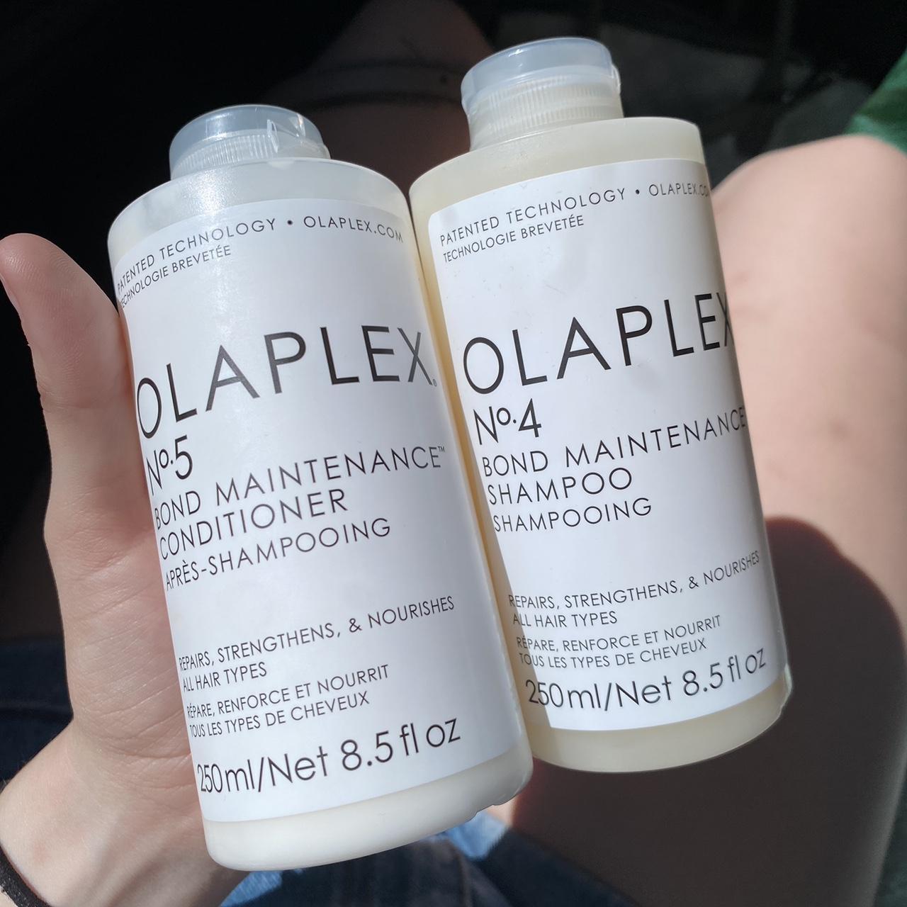 Olaplex bond maintenance conditioner and shampoo set... - Depop