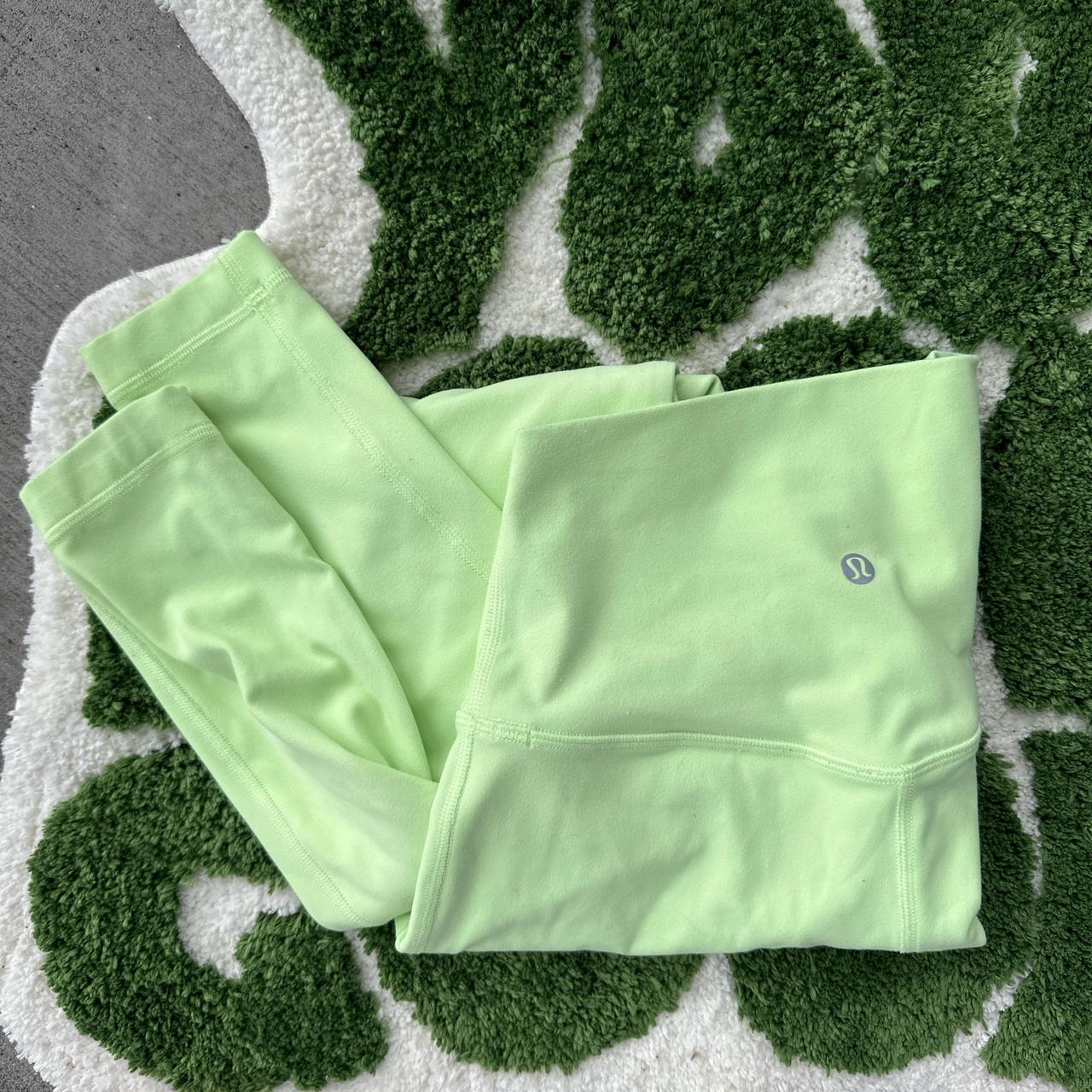 Repop item. Highlight green lululemon size 2 - Depop