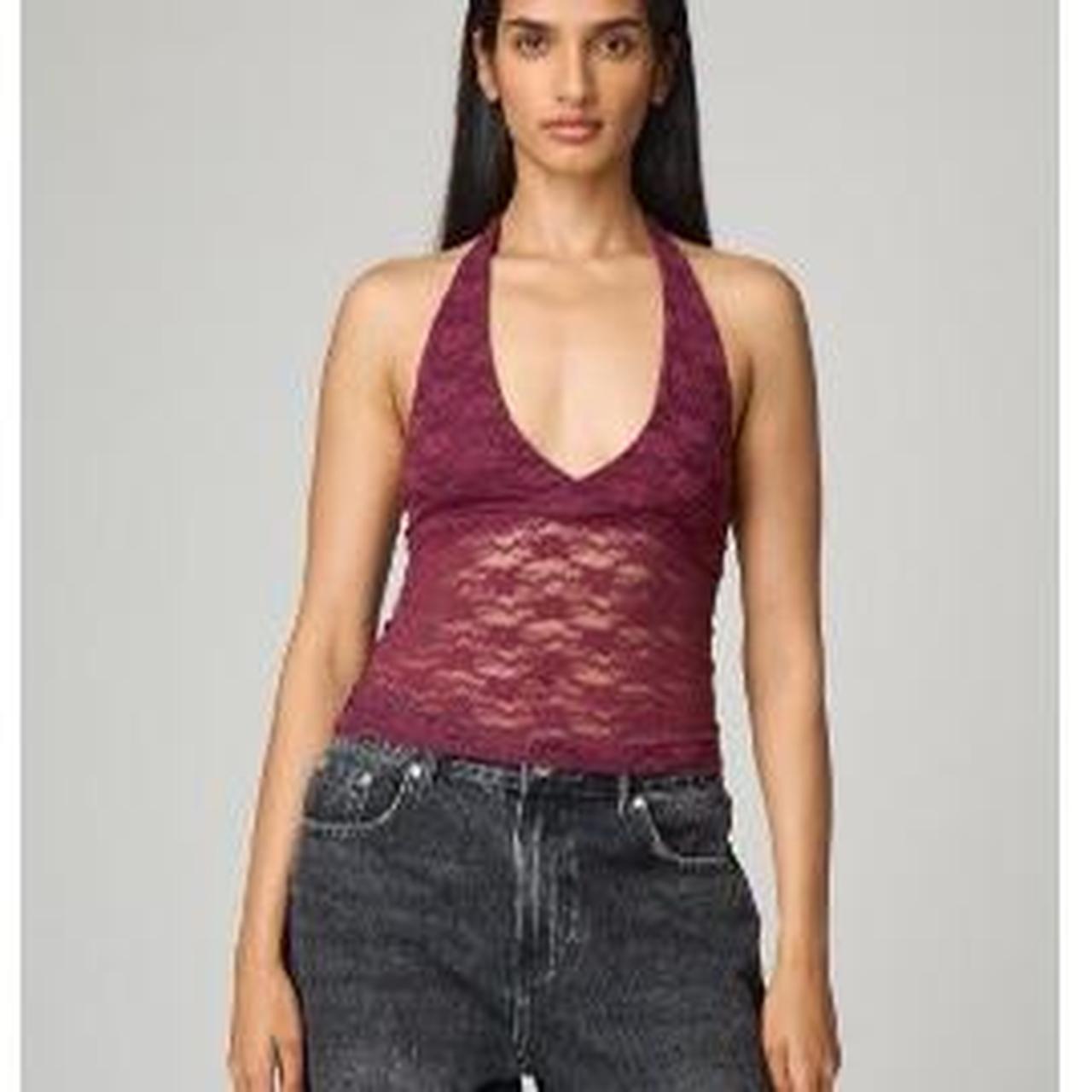 glassons - lace halter SOLD OUT ONLINE worn once | Depop