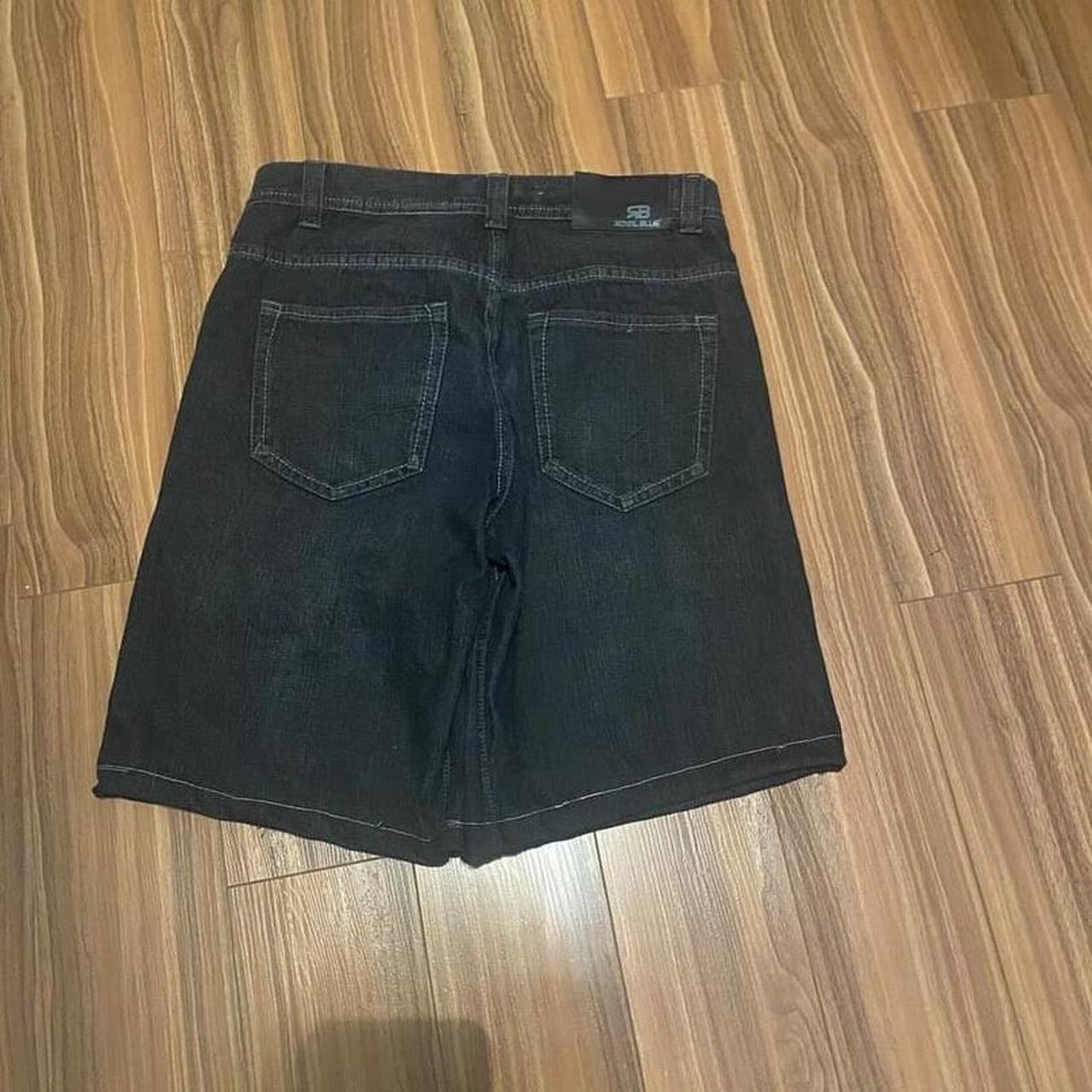 Reworked royal blue jorts originally pants made by... - Depop