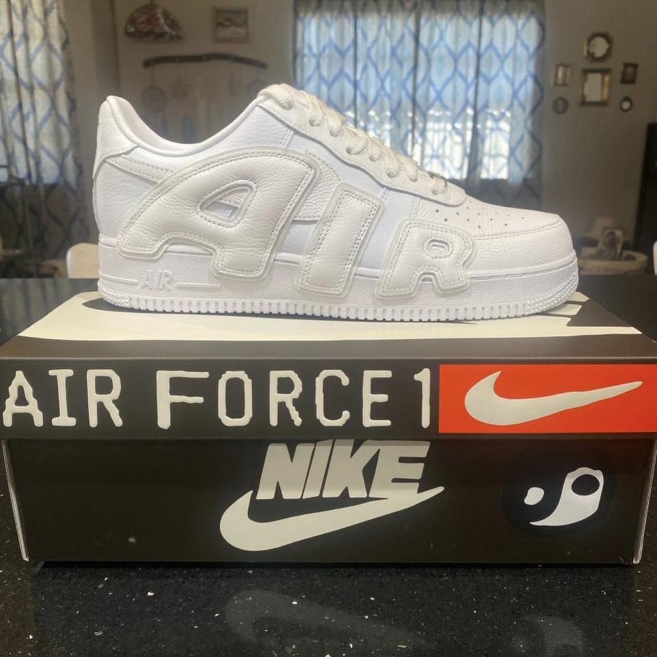 CPFM Air Forces Nike Air Force 1 Low FLEA white... - Depop