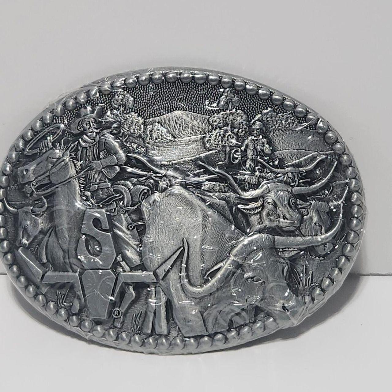 NEW - Zee Western Round Up Belt Buckle See pictures... - Depop