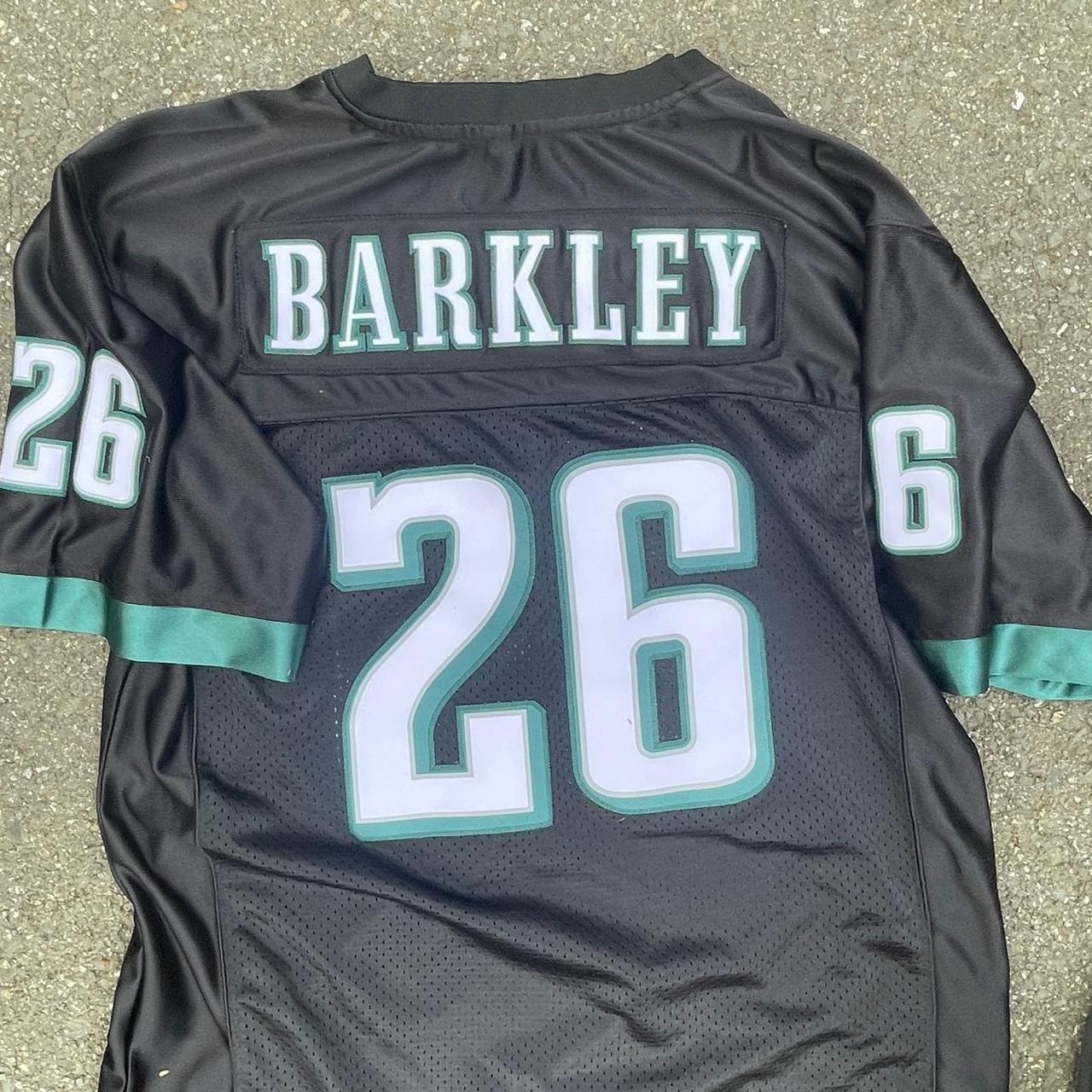 Saquan Barkley eagles jersey size small baggy goes... | Depop