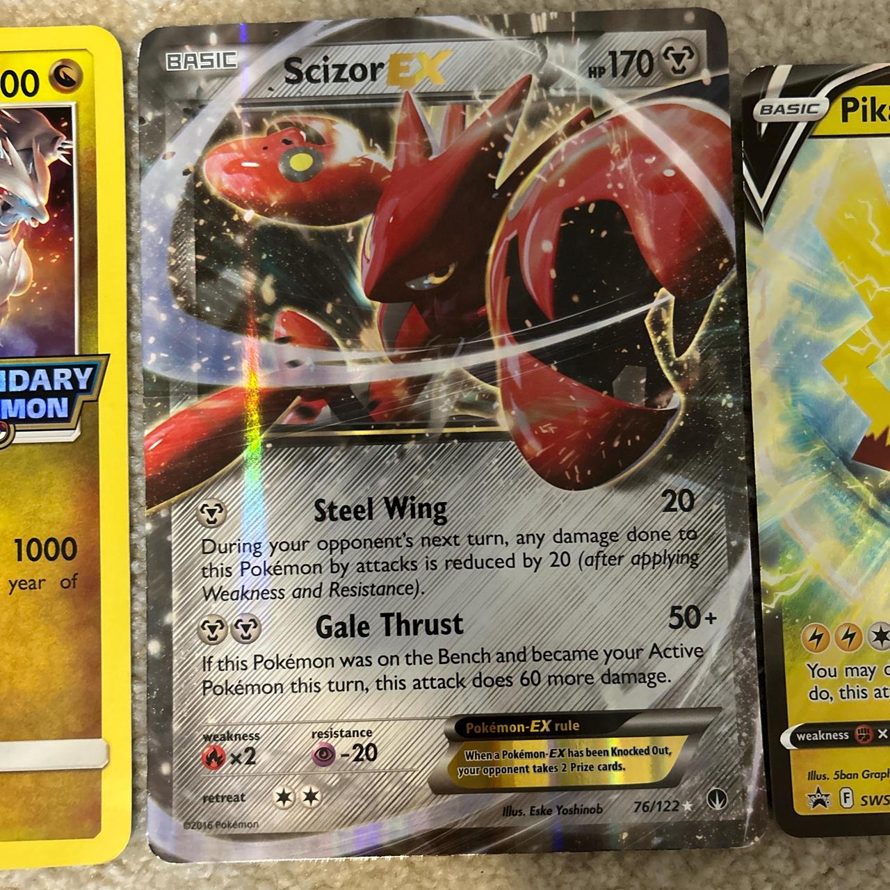 3 jumbo Pokemon cards. Feel free to send offers and... | Depop