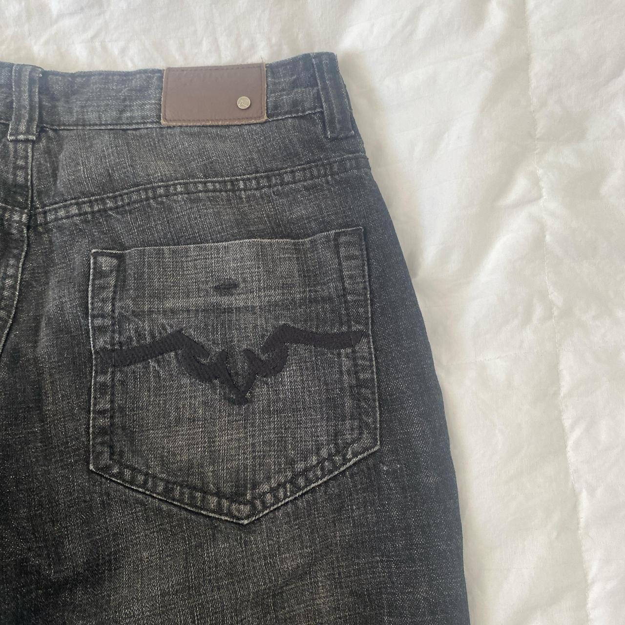 Black dodeca straight fit jeans size 34/33 - Depop