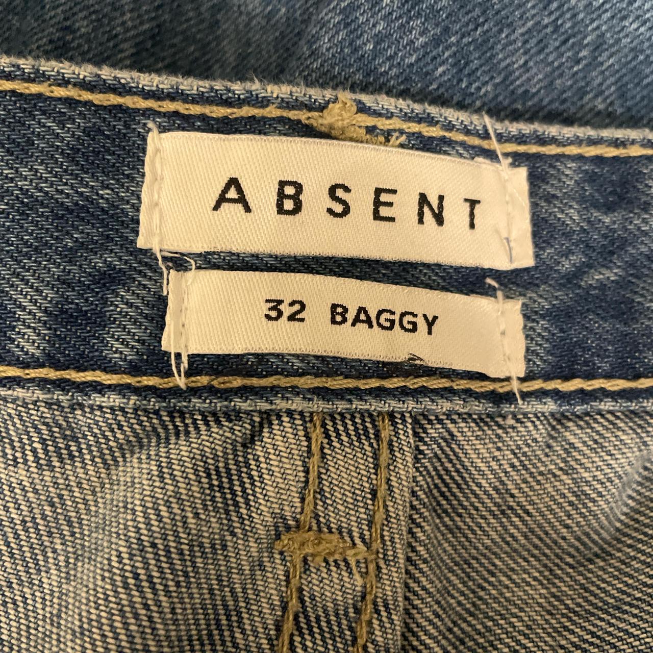 Hallesteins Absent Baggy Jeans Blue W32 Nice wash... - Depop