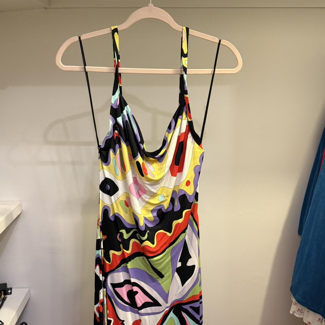 Emilio Pucci Halter mini dress | Depop