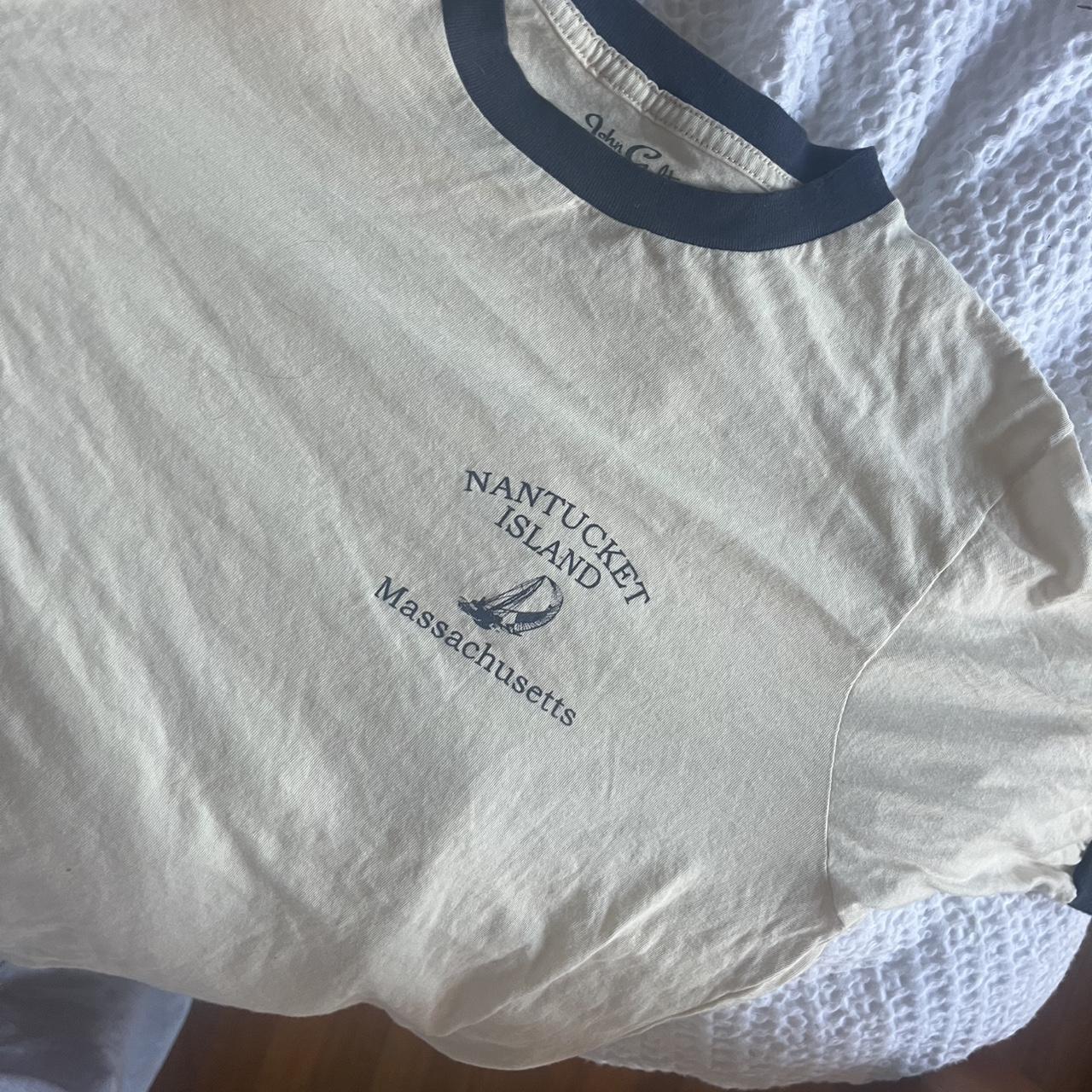 brandy melville nantucket island oversized t... | Depop