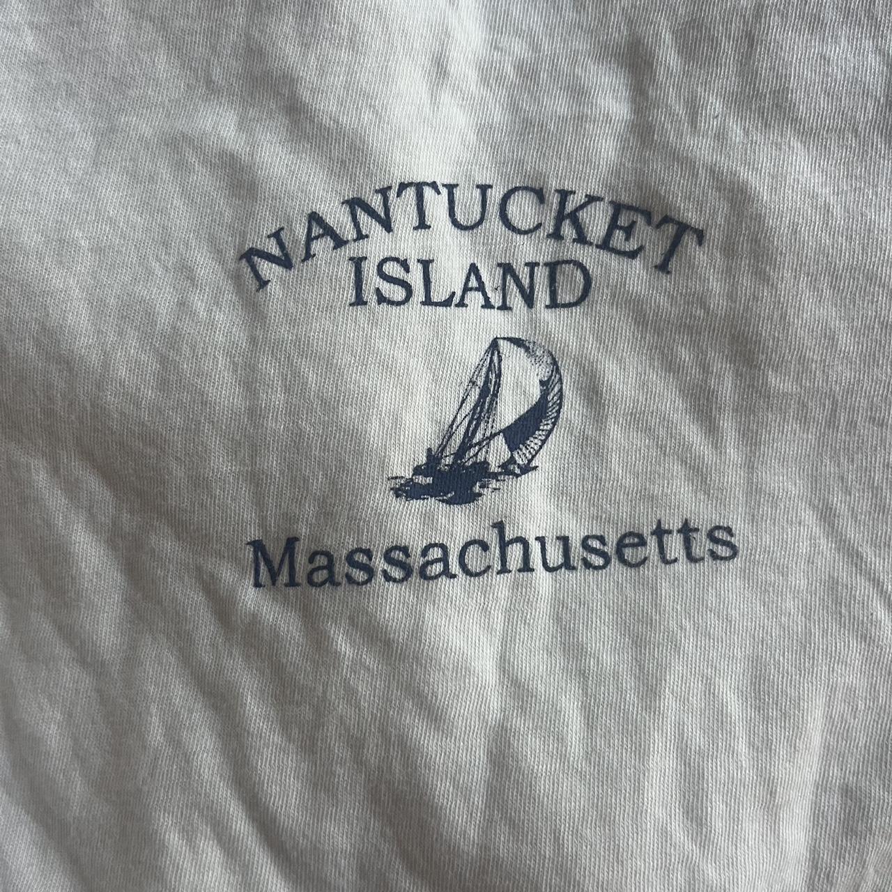 brandy melville nantucket island oversized t... | Depop